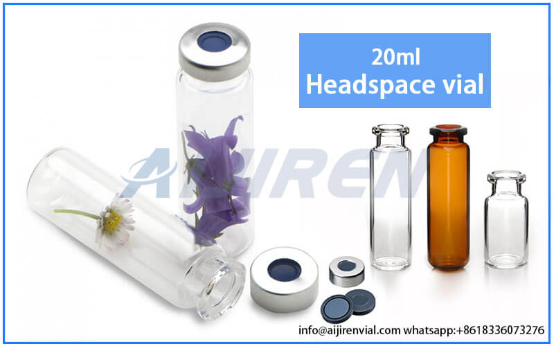 20ml Crimp Top Headspace Vial in Stock--PTFE Membrane Filter